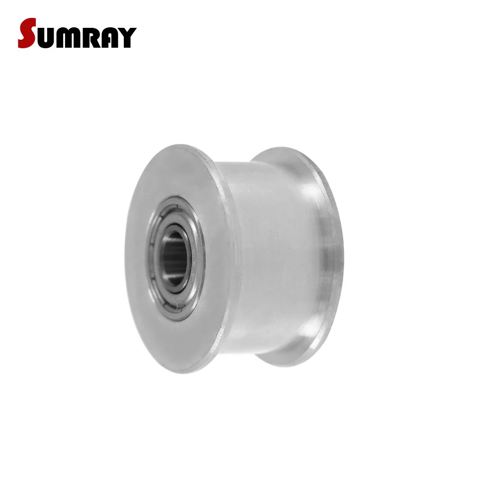Sumray 5m Idler Pulley 20t Without Teeth Bore 5/6/7/8/10/12/15mm ...
