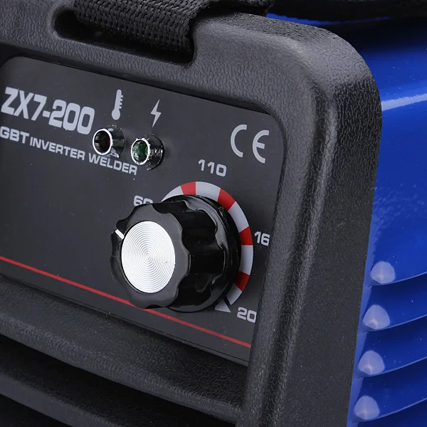 Портативный ZX7-200 IGBT DC инвертор сварочное оборудование MMA сварочный аппарат высокая ...