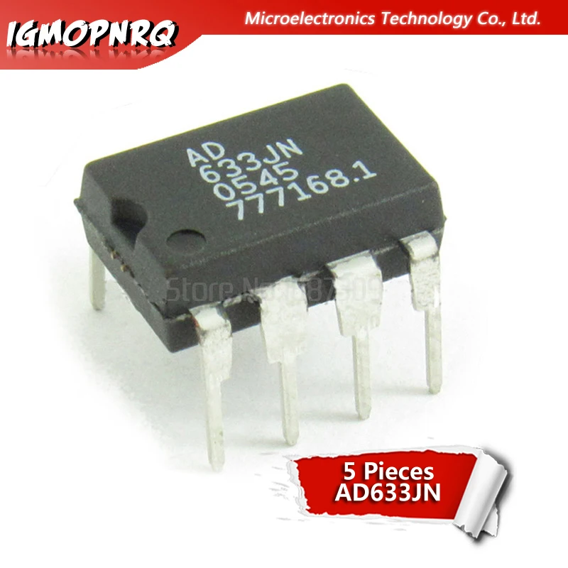 5pcs AD633JN AD633 Low Cost Analog Multiplier DIP 8 In Stock|Integrated ...