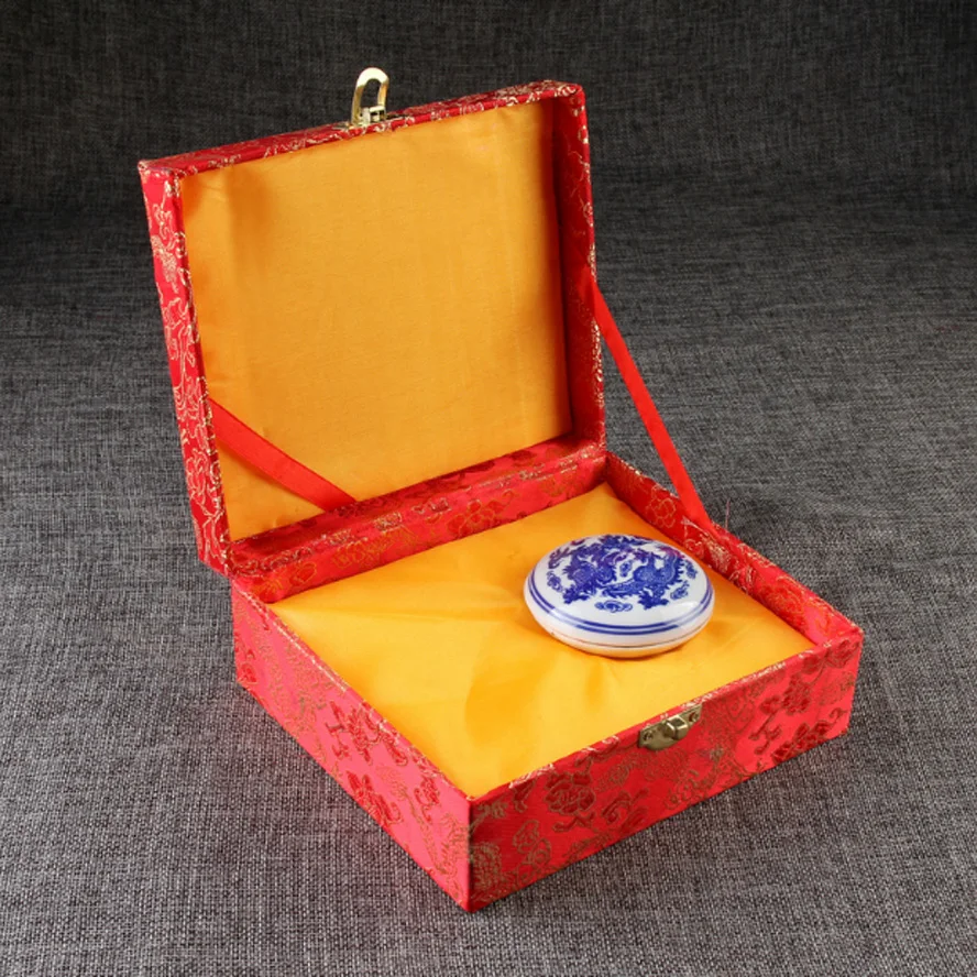 Red Seal box of Stamp Seal Gift box Inkpad Box|box box|box gift boxbox ...