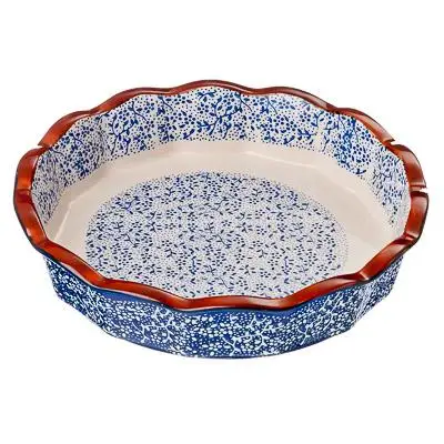 Baking dish and serving ROUND,CERAMICS,22H22H4,5SM, 2 COLOURS kitchen ...