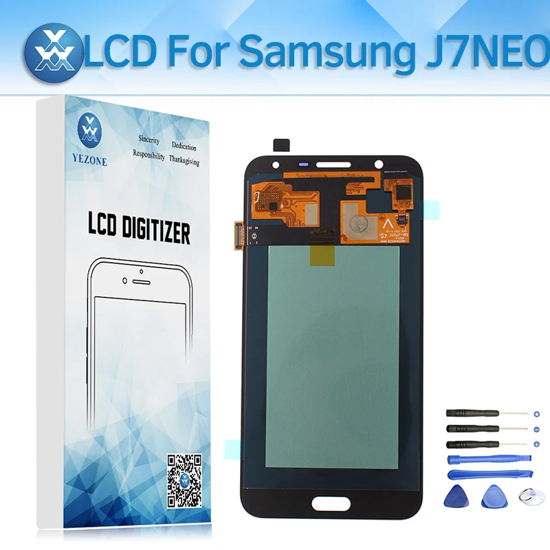AAA Lcd For Samsung Galaxy J7 NEO J701 J701F J701M J701MT OLED Display Touch Screen Digitizer ...