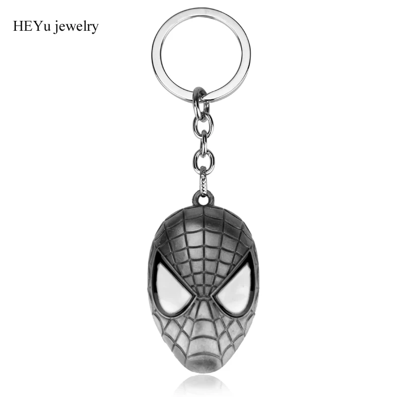 Marvel SuperHero Spiderman Alloy Spider Key Chains The Avengers Amazing ...