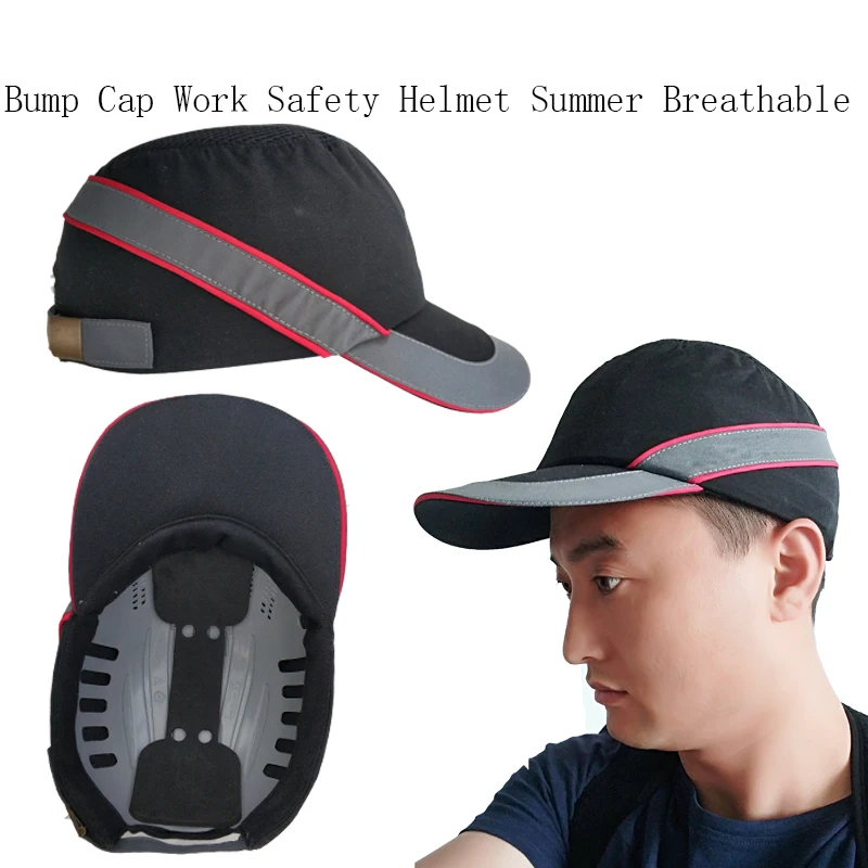 Bump Cap Work Safety Helmet Summer Breathable Security Anti-impact ...