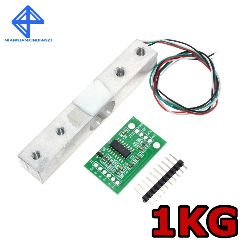 Digital Load Cell Weight Sensor 1KG Portable Electronic Kitchen Scale ...
