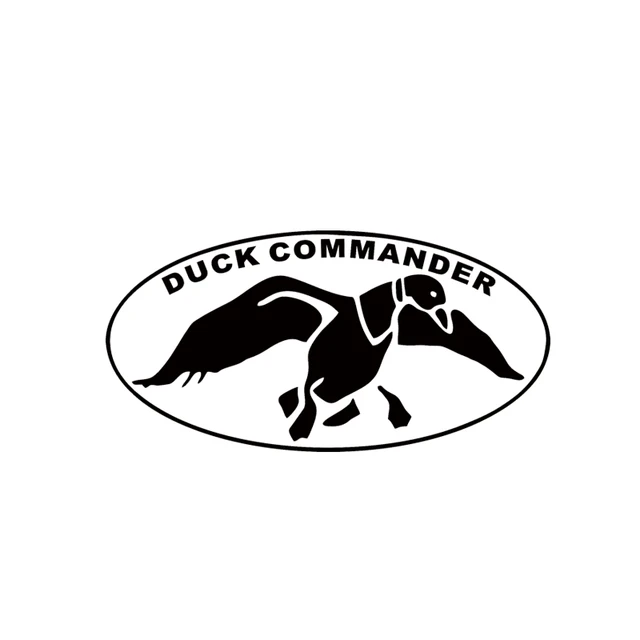 Duck Commander Logo White