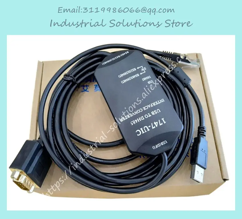 1747 uic 1747 uic cabo usb para dh485 usado para A B slc driver cd ...