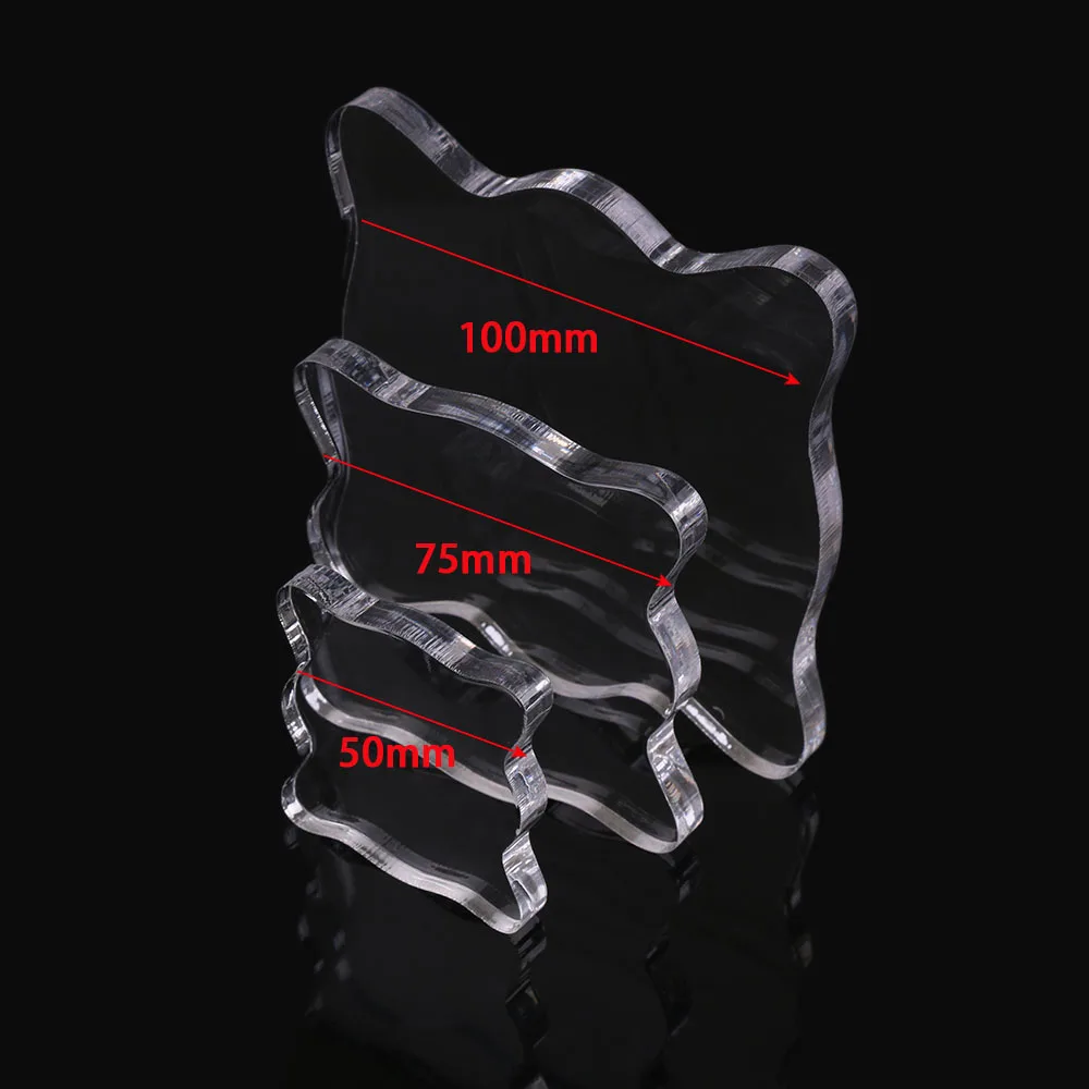 Aliexpress.com : Buy 1Pc 3 Size 2017 New Transparent Stamp Acrylic Pad ...