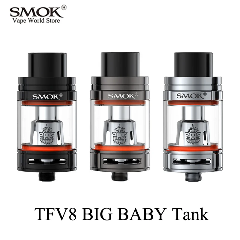 Electronic Cigarette Atomizer SMOK TFV8 BIG BABY Tank Vape Pen Box Mod ...