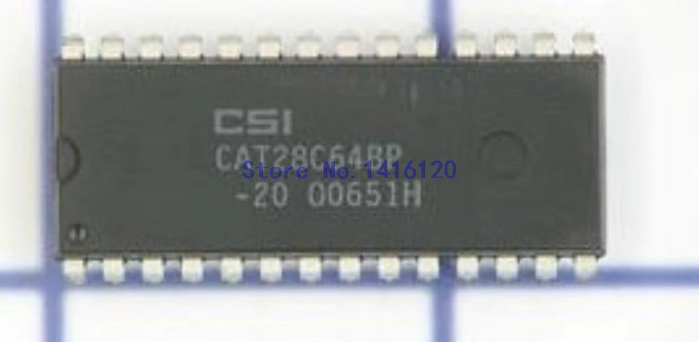 10 pcs CSI CAT28C64BP 20 DIP x8 EEPROM|eeprom reader|eeprom iceeprom ...