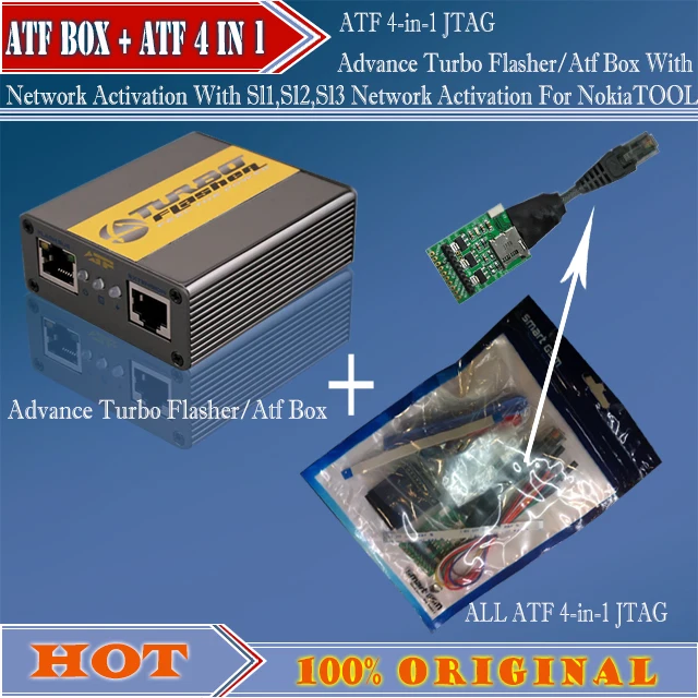 gsmjustoncct Advance Turbo Flasher (ATF Box) and ATF 4 in 1 Ultimate ...