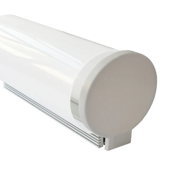 Diameter 100mm round aluminum led profile led linear strip light holder ...