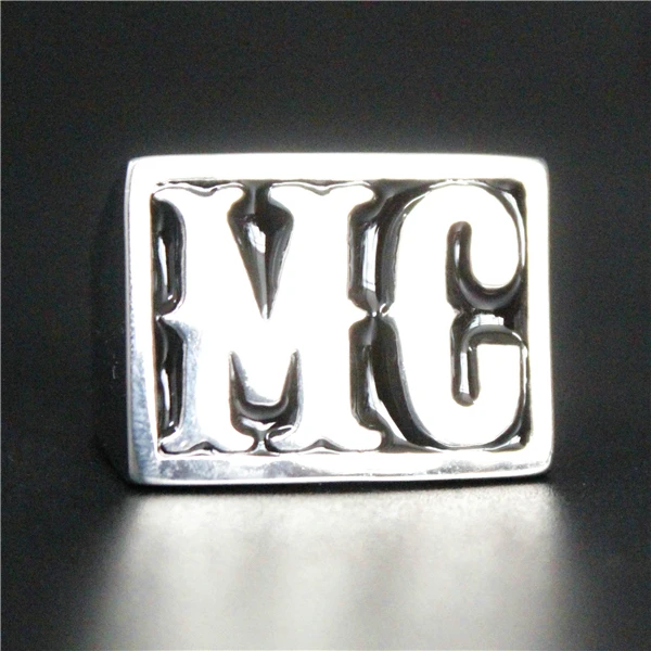 2017 Motor Biker Club Mc Ring 316l Stainless Steel Jewelry Ring Mens ...