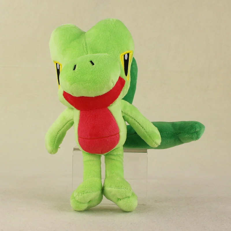 20cm Kawaii Japan Anime Treecko Plush Toys Treecko Soft Stuffed Doll ...