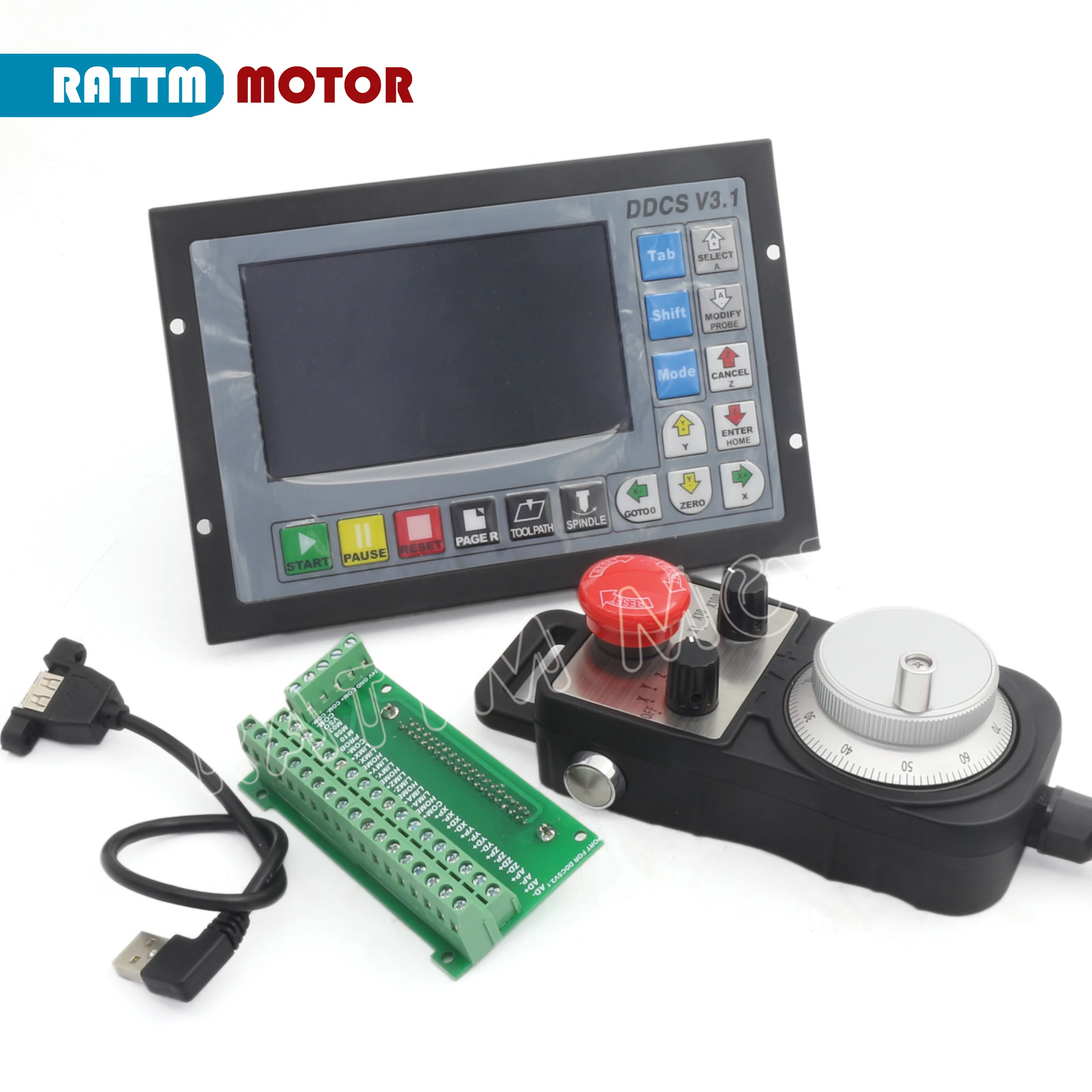 DDCSV3.1 Standalone Motion Controller off line 100 Pulse MPG Handwheel ...