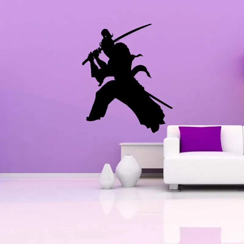 Kendo Sticker Samurai Decal Japan Ninja Poster Vinyl Art Wall Decals ...