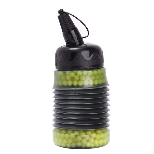 Tactical 2300 Rounds Airsoft Speed BB Loader Expandable Bottle Military ...