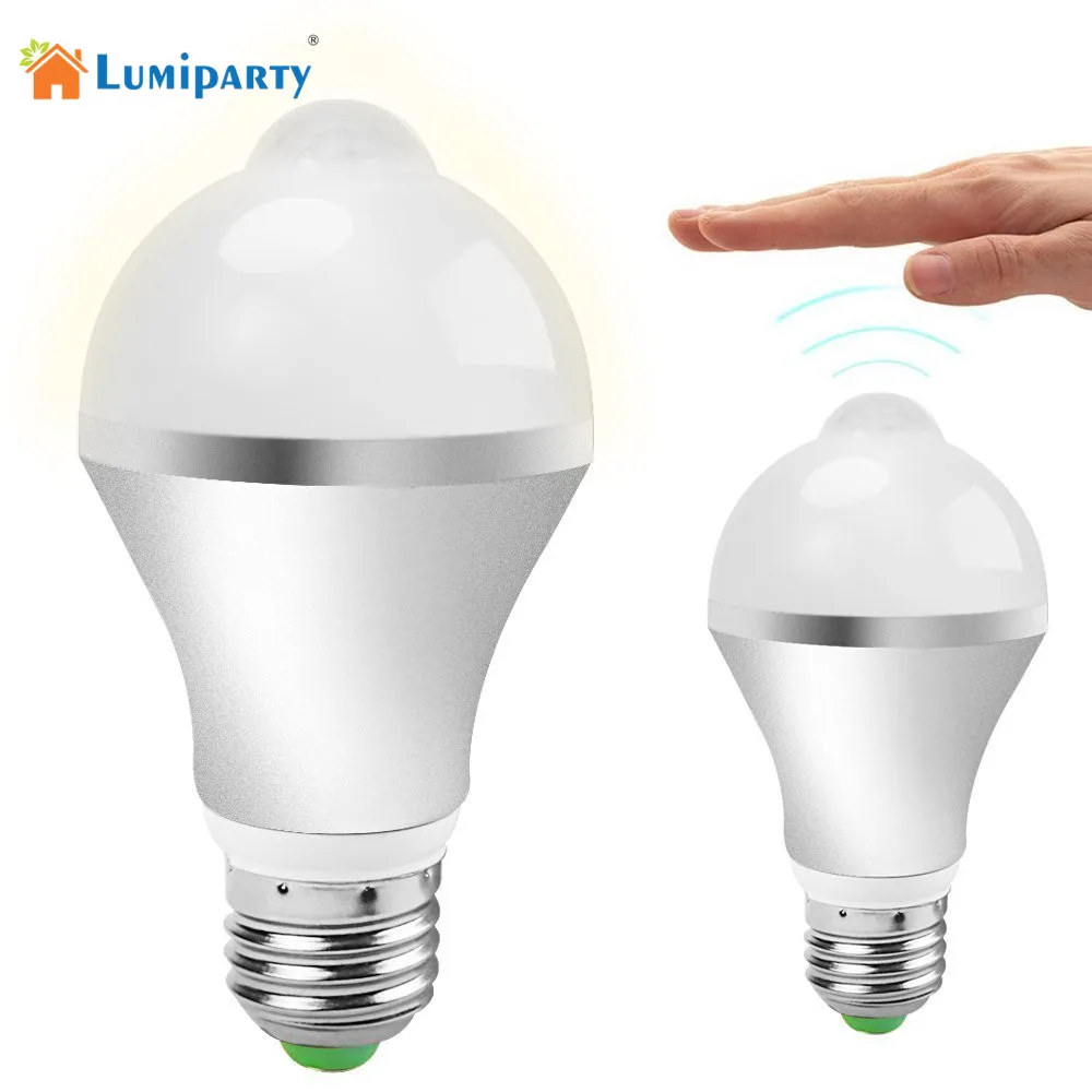 Adeeing PIR Motion Sensor Light Bulb E27 5W Warm White LED Lamp Bulbs ... Adeeing PIR Motion Sensor Light Bulb E27 5W Warm White LED Lamp Bulbs ...
