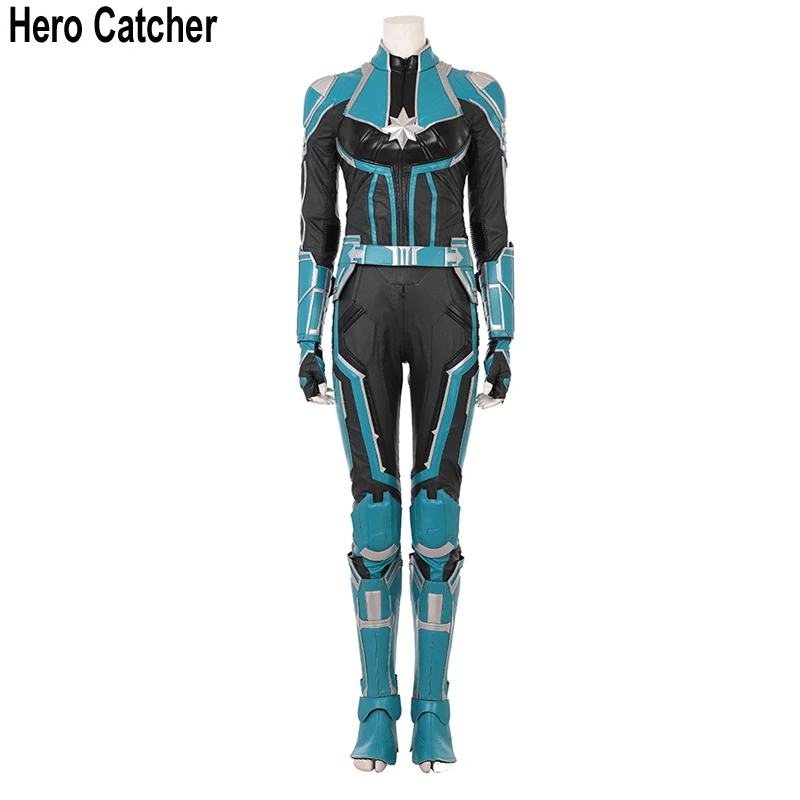 Hero Catcher High Quality Captain Marvel Cosplay Costume For Halloween