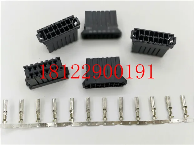5pcs AMP D-3 12-pins 12P Connector 178289-6 A06B-6078-K811 For FANUC ...