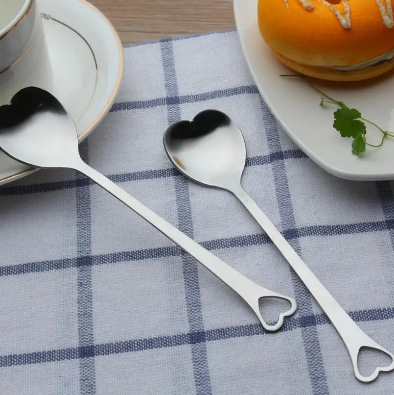 Lovers Heart Shaped Love Coffee Tea Measuring Spoon Wedding Lover ...