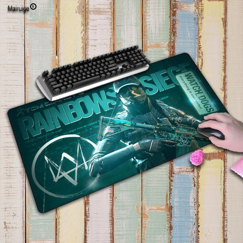 Mairuige Rainbow Six Siege Mousepad 900x400x3mm Pad To Mouse Computer Mouse Pad Gaming Padmouse