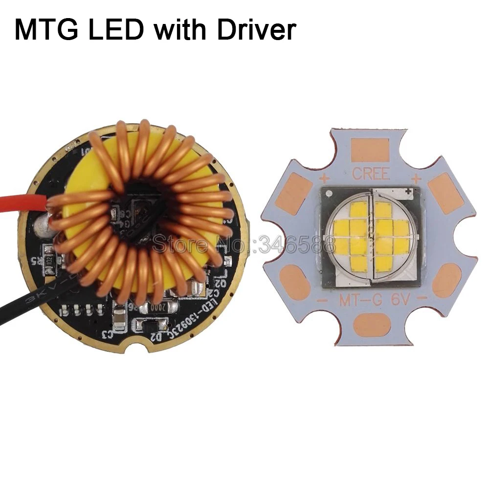 24W Cree MTG MT-G EasyWhite 6V 2700K теплый белый высокой Мощность ...