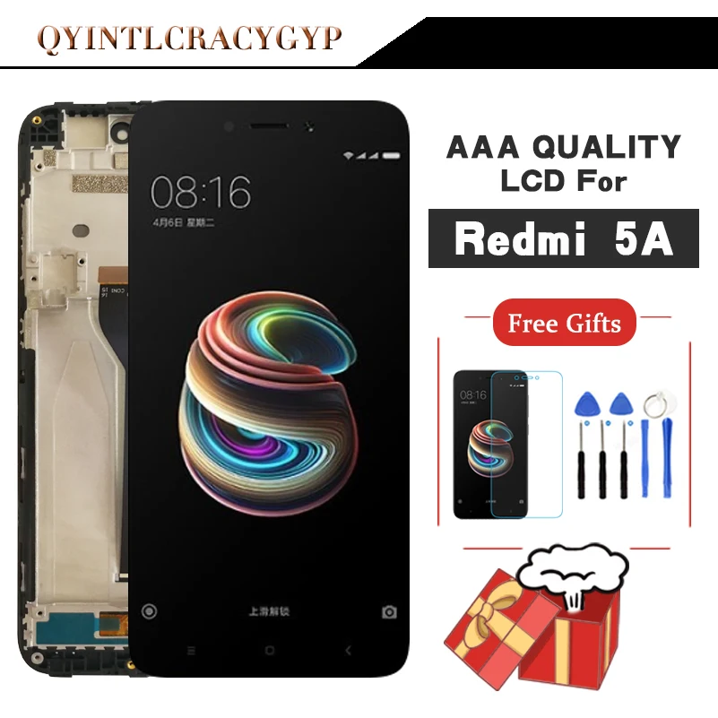 Pantalla LCD + pantalla táctil para Xiaomi Redmi 5A, buen montaje de ...
