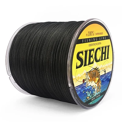 SIECHI PE Braided Fishing Line Multifilament 500M 8 Strands Cord Carp ...