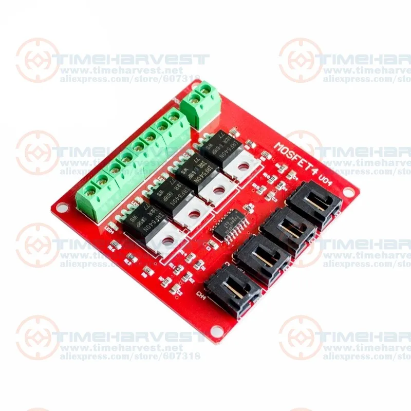 Four Channel 4 Channel Way Route MOSFET Button IRF540 V4.0 MOSFET ...