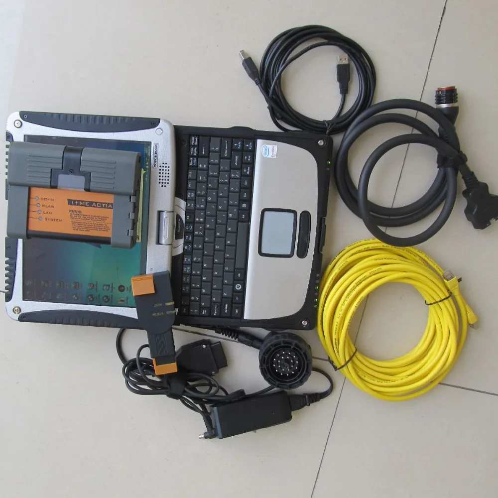 2017 Top Quality Toughbook CF 19 Laptop work with Icom a2 for bmw ...