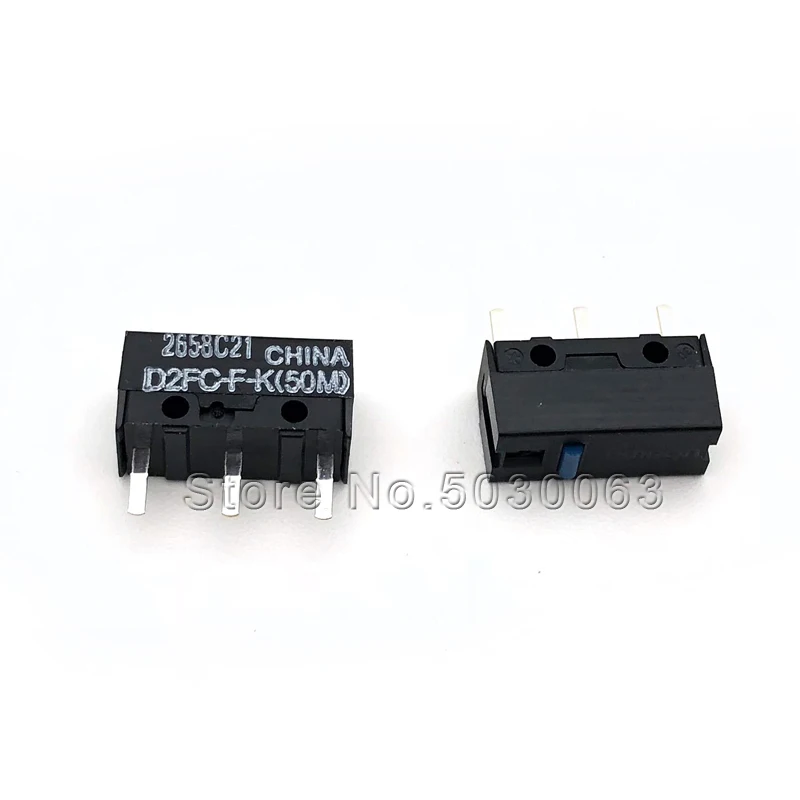 Authentic Omron D2FC F K (50m) Mouse Micro Switch 7N 10m 20M OF ...