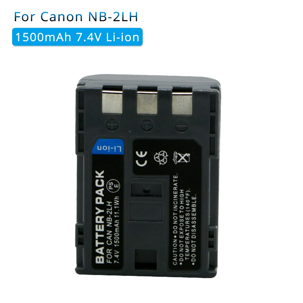 1 piezas 1500 mAh NB 2L NB 2L NB2L NB 2LH NB 2LH NB2LH de batería de la ...