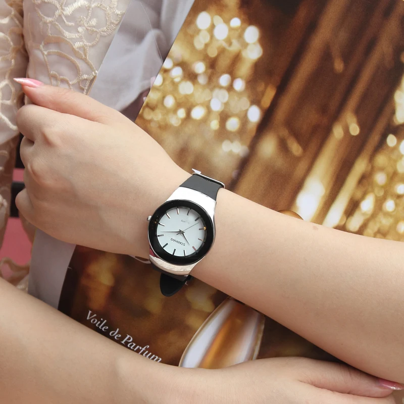 Starhao girls watch Women trend fashion white watch female waterproof ...