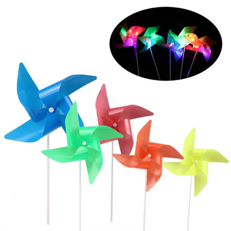 wedding-party-decoration-luminous-toys-Glowing-Windmill-Wind-Spinner ...