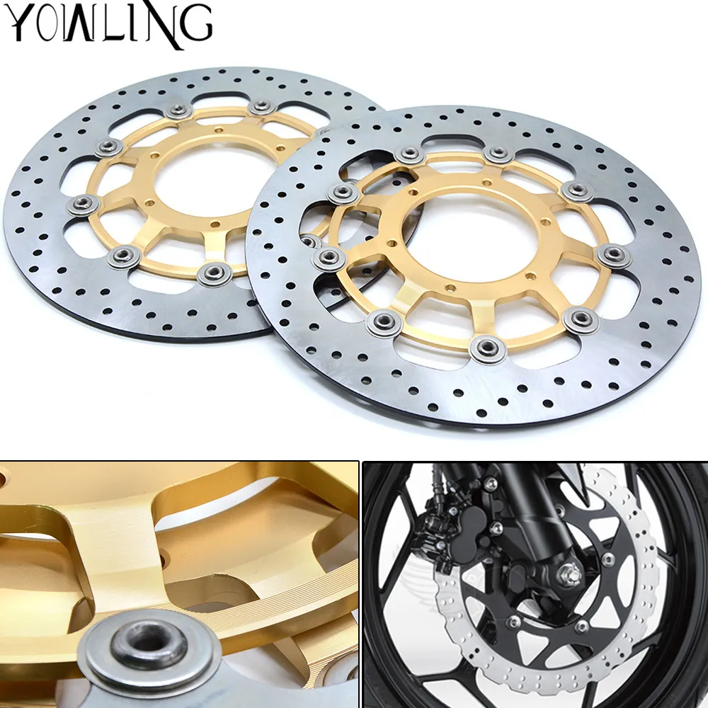 High Quality Cnc Motorcycle Front Floating Brake Disc Rotor For Honda ...