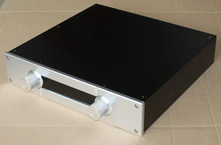 New Aluminum Chassis Home Audio Amplifier Case Diy Amp Project Cabinet ...