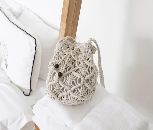 Macrame Hand Bag | Macrame-design.com