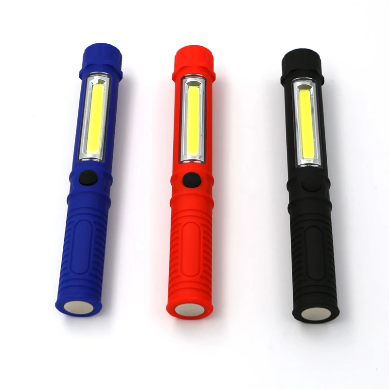 Mini COB Pen Multifunction led Torch light cob Handle LED work ...