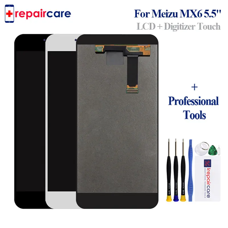 Pantalla LCD de 5,5 pulgadas para Meizu MX6, montaje de pantalla con digitalizador de Panel ...