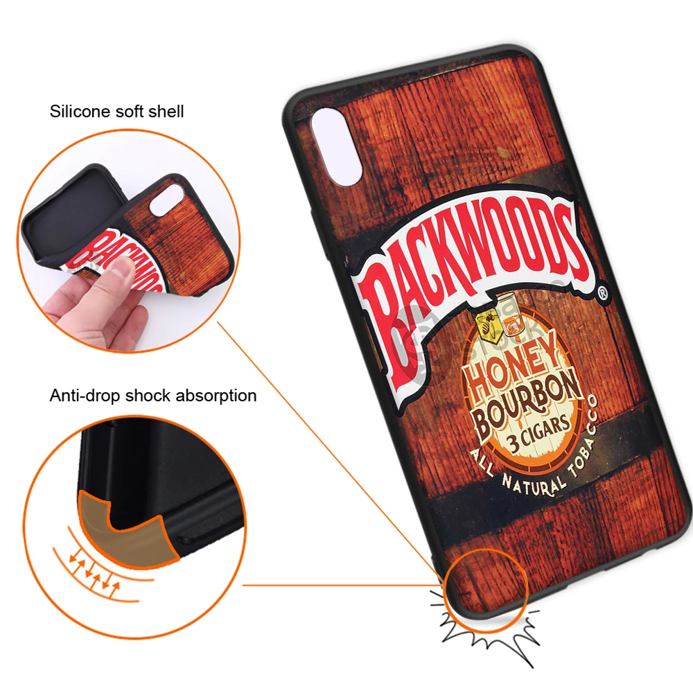 Backwoods Honey Berry Soft Case for iPhone XS, 11 Pro Max, XR, X, 7, 8 ...