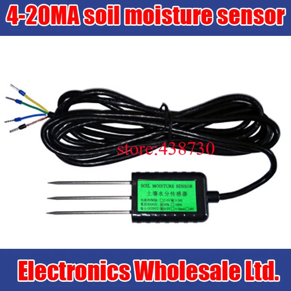 4 20MA soil moisture sensor / 5 ~ 24V Soil moisture sensor / humidity ...