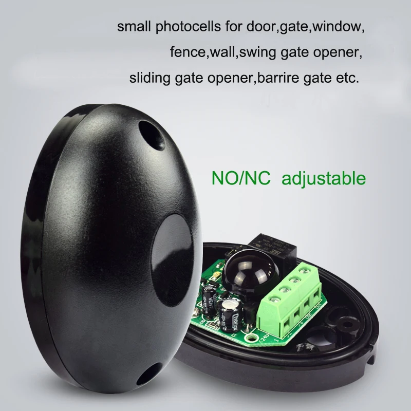 3pcs 12VDC INFRARED SAFETY BEAM PHOTOCELL AUTOMATIC GATE DOOR GARAGE ...