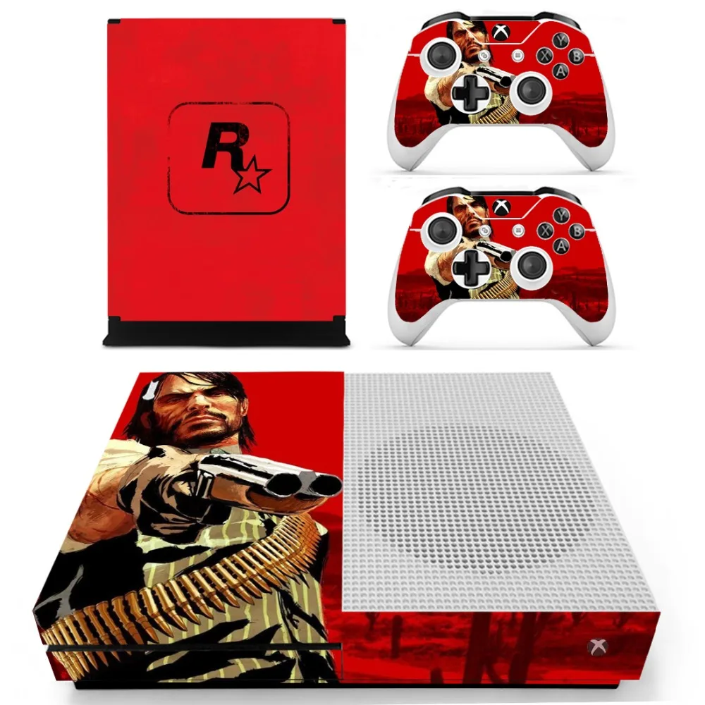 Red Dead Redemption 2 Skin Sticker for Xbox One S - ConsoleSkins.co