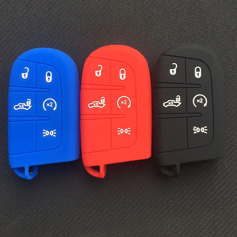 Capa De Silicone Para Chave Fiat Tipo Toro 500x, Capa Com 5 Botões ...