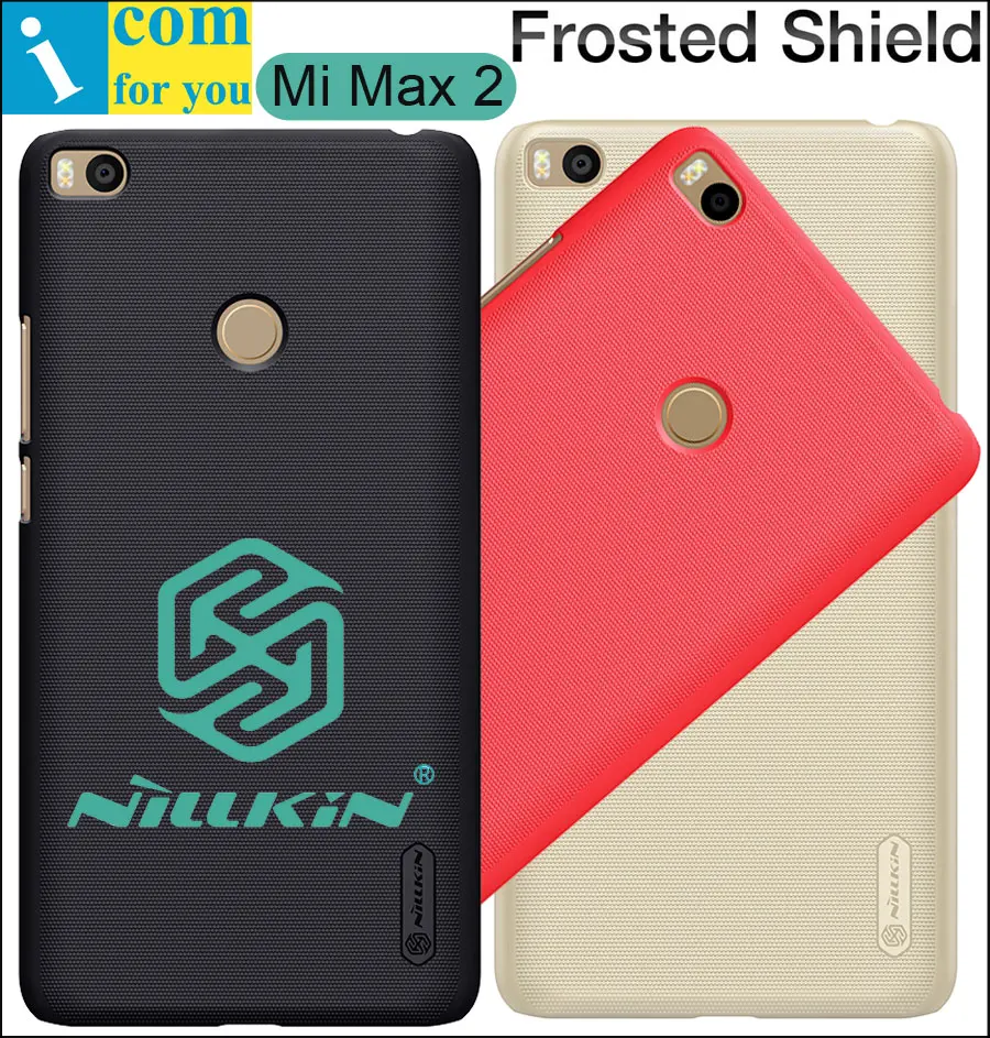 Nillkin Frosted Cover Case For Xiaomi Mi Max 2 Max2 Back Hard Plastic ...