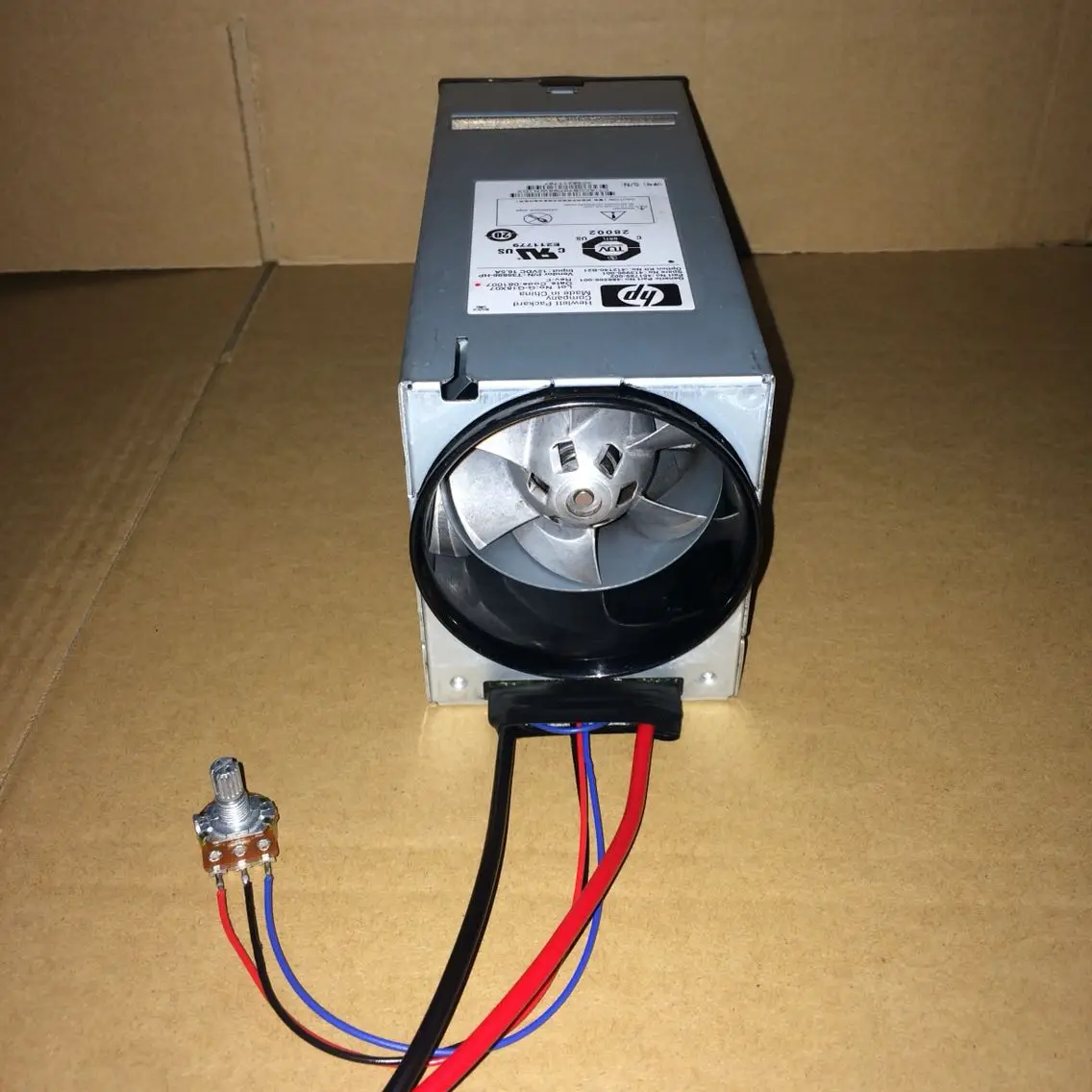 12v 16.5a Inner Rotor Brushless Motor Drive Turbofan Server Fans Built ...
