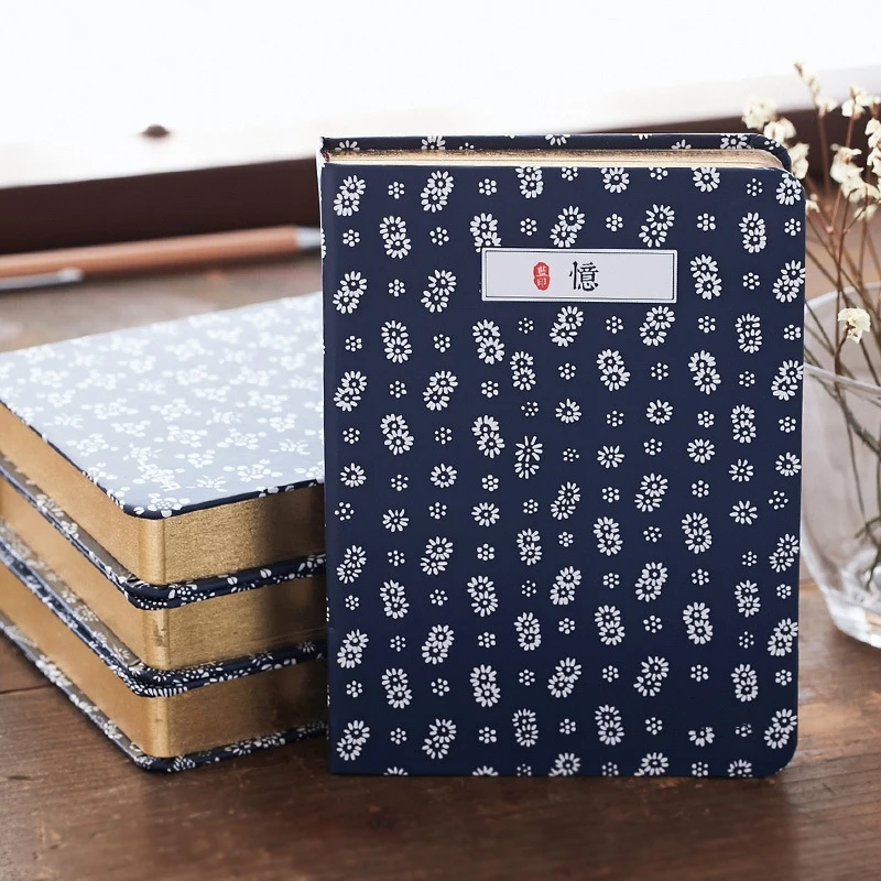 Portable Diary Notebooks Creative Chinese Style A6 Notebook Hard ...
