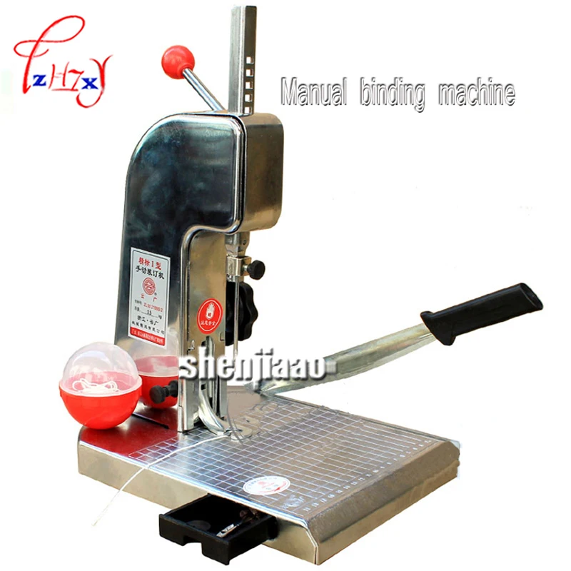 1PC Manual Binding Machine With Knife, Financial Credentials,Document ...