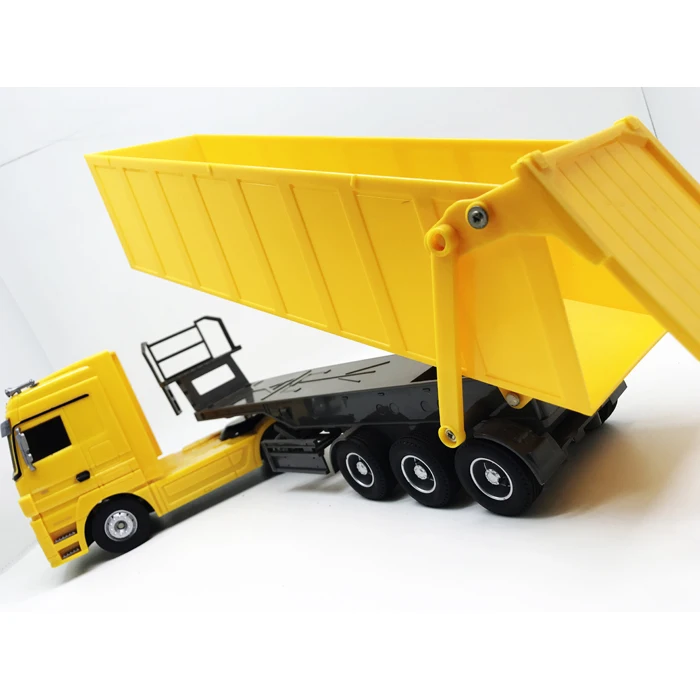 RC Truck 1:32 Dumper 10 Wheel Tilting Cart Radio Control Tip Lorry Auto ...